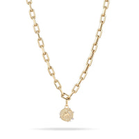 Zodiac Diamond Leo Hinged Charm