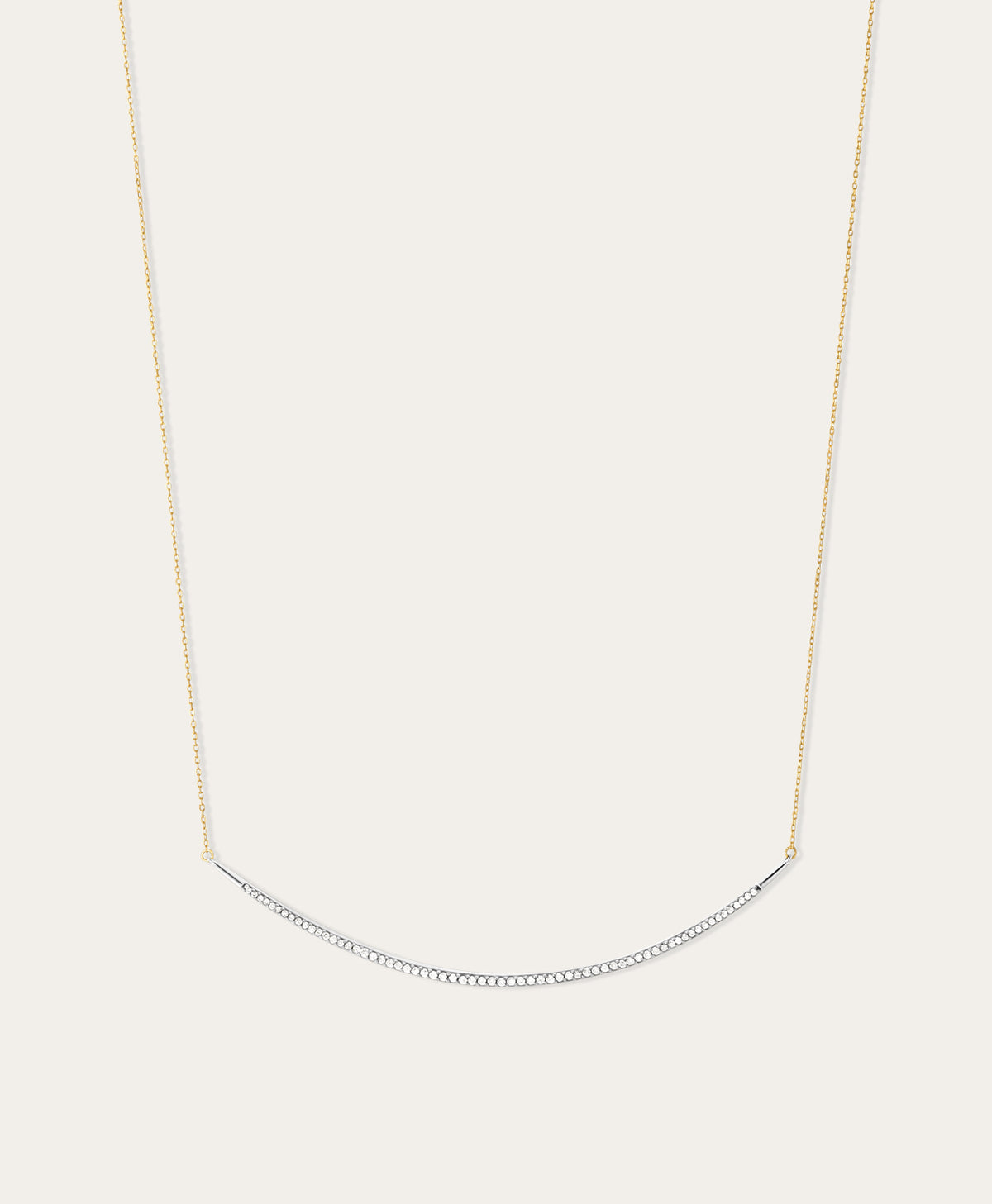Pavé Curve Collar